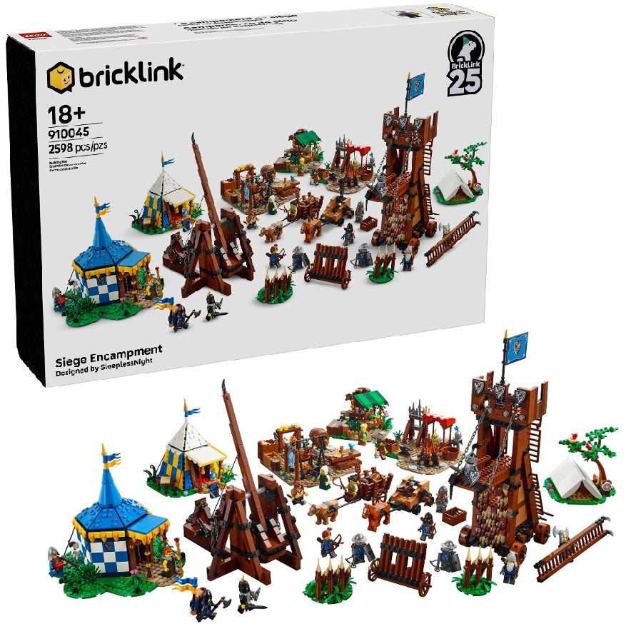 Lego Bricklink - Siege Encampment - 910045 - Neuf et scellé – Figurine ...